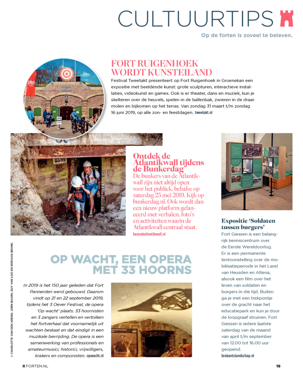 FORT! Magazine april 2019 - Duik in de Linies